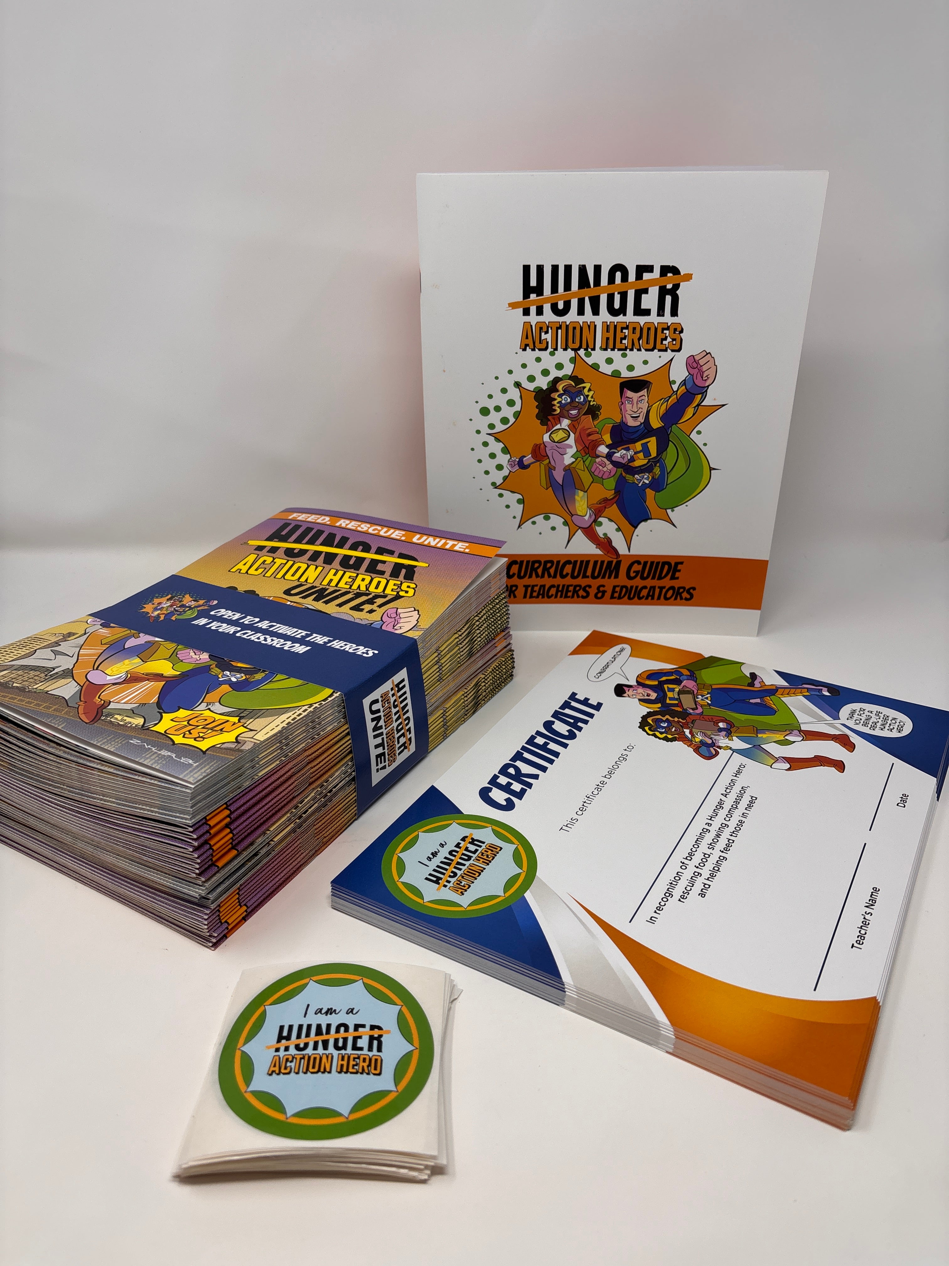 Classroom Hero Bundle | Hunger Action Heroes Unite – Hunger Action ...